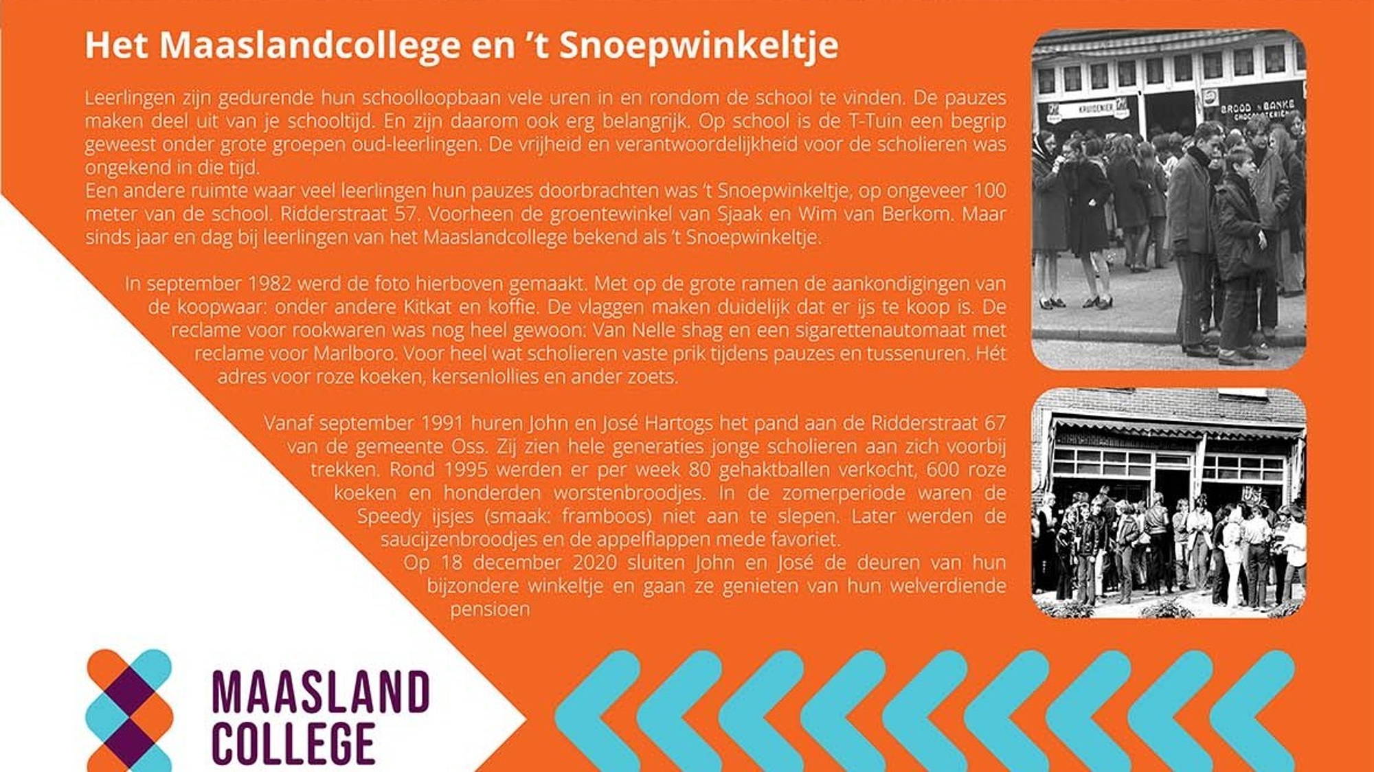 Maaslandcollege 75 jaar